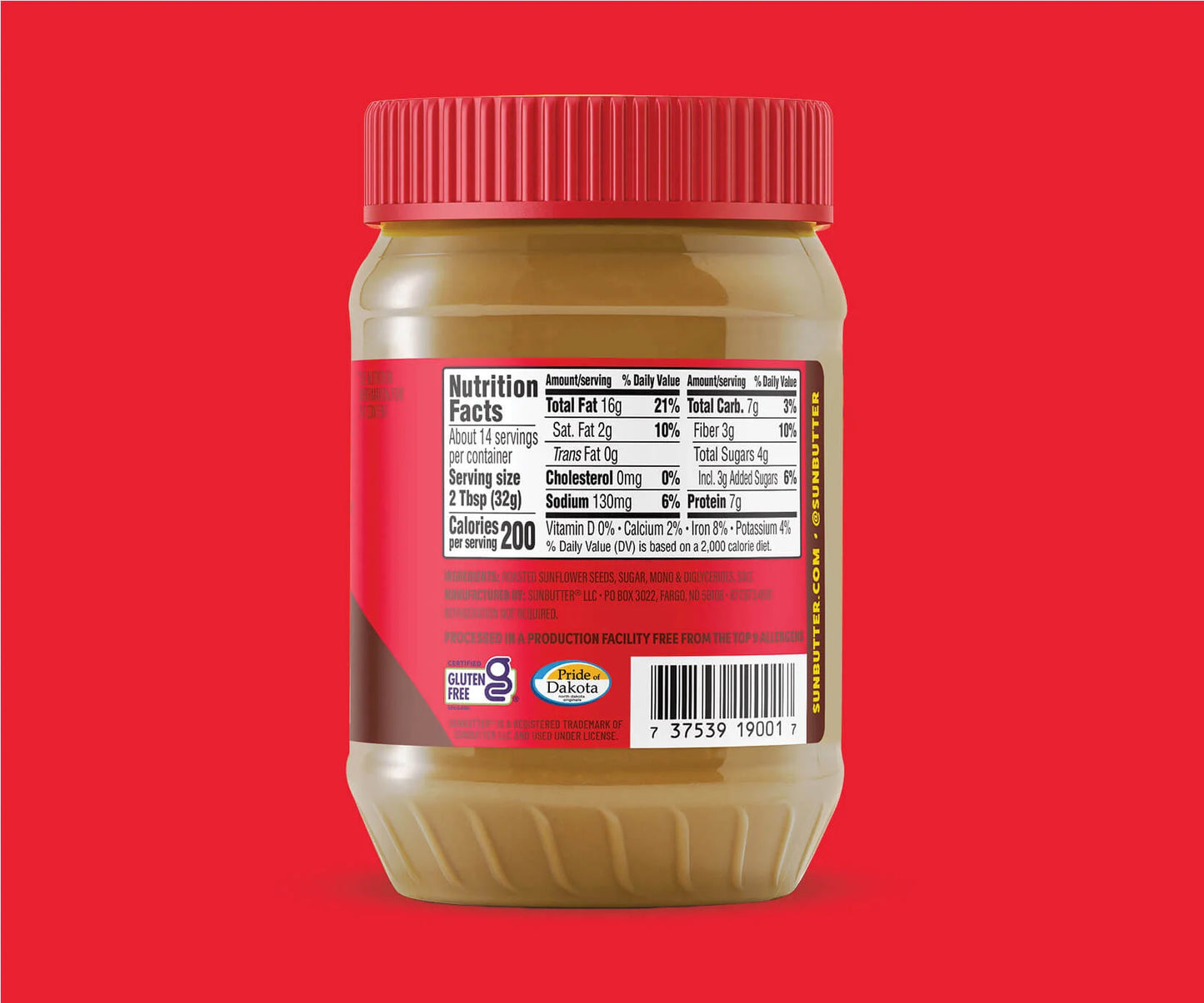 Creamy SunButter® Sunflower Seed Butter